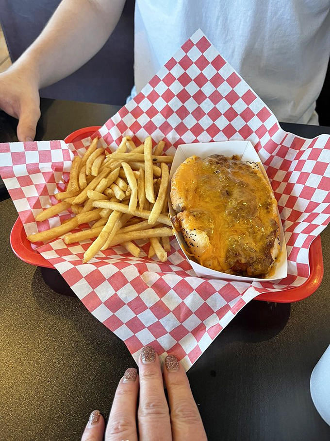 The chili cheese dog doesn't just satisfy hunger &ndash; it eliminates it with extreme prejudice, bringing comfort with every bite.