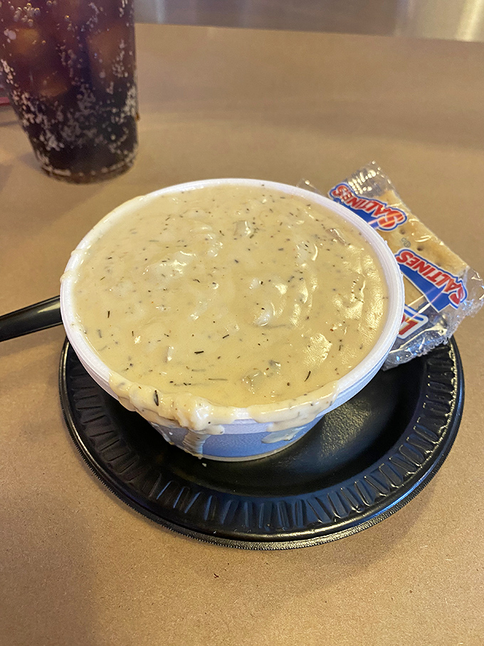 Clam chowder so creamy it should require a permission slip. The perfect starter before diving into your main seafood event.