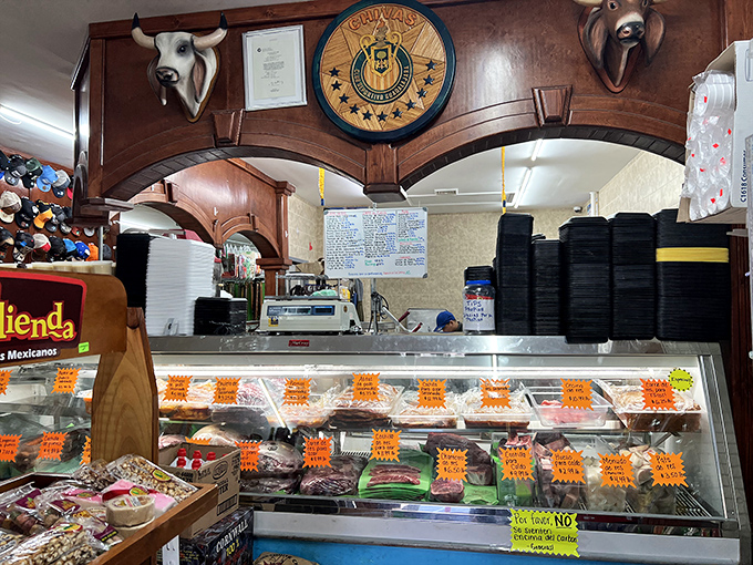 Part market, part restaurant &ndash; the counter area reveals La Sierra is more than just a place to eat; it's a cultural hub for the community.