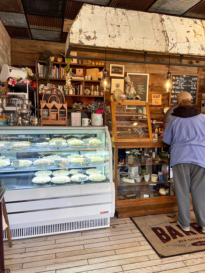 The counter experience: where anticipation builds as you point to your selection while trying to maintain the appearance of restraint.