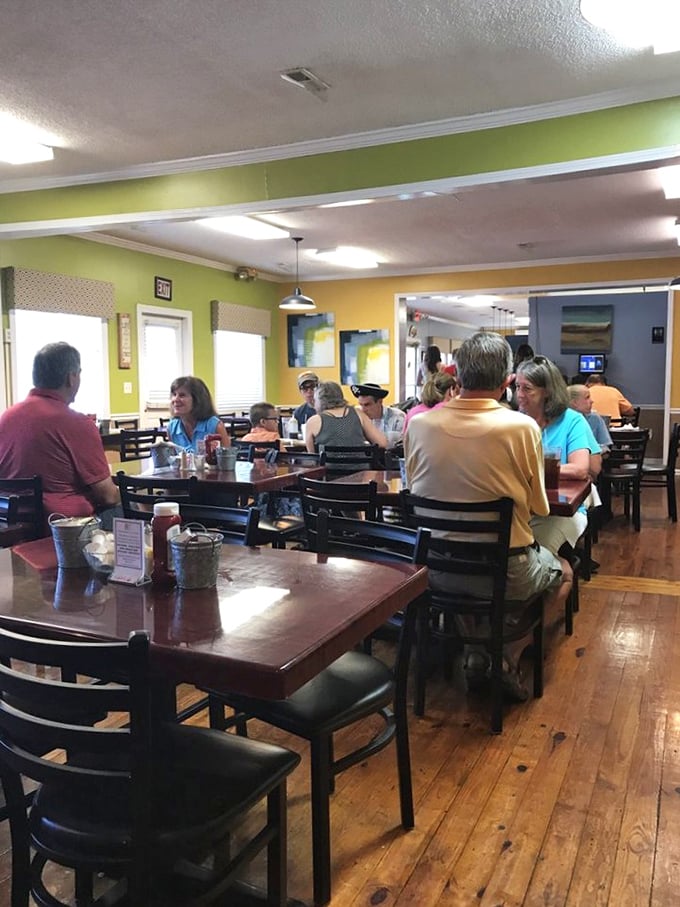The true measure of a great breakfast spot&mdash;locals filling tables with the comfortable familiarity of people who know they've found their morning sanctuary.