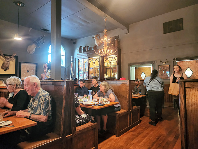 The art gallery hallway where paintings from different eras compete for your attention. Like walking through a museum where everything's for sale.