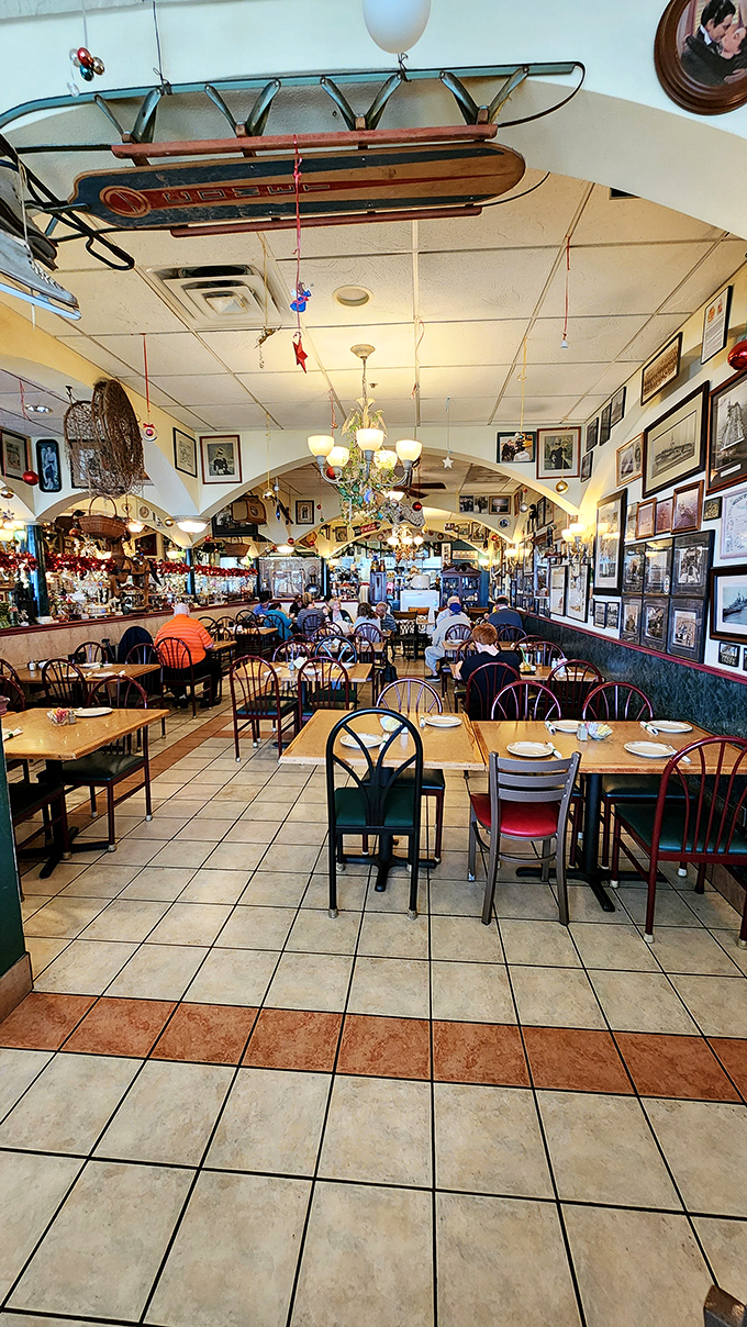 The dining room at Mamie's doesn't just serve food&mdash;it serves memories, with a side of "remember when" and a sprinkle of nostalgia.