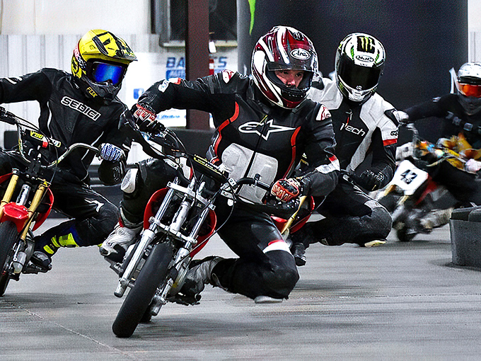 Motorcycle racing that makes your average commute look like a leisurely stroll. These riders lean into turns like gravity is optional.