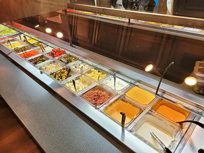 A salad bar that reminds you vegetables can be more than an obligation&mdash;they can be the opening act to a magnificent meal.