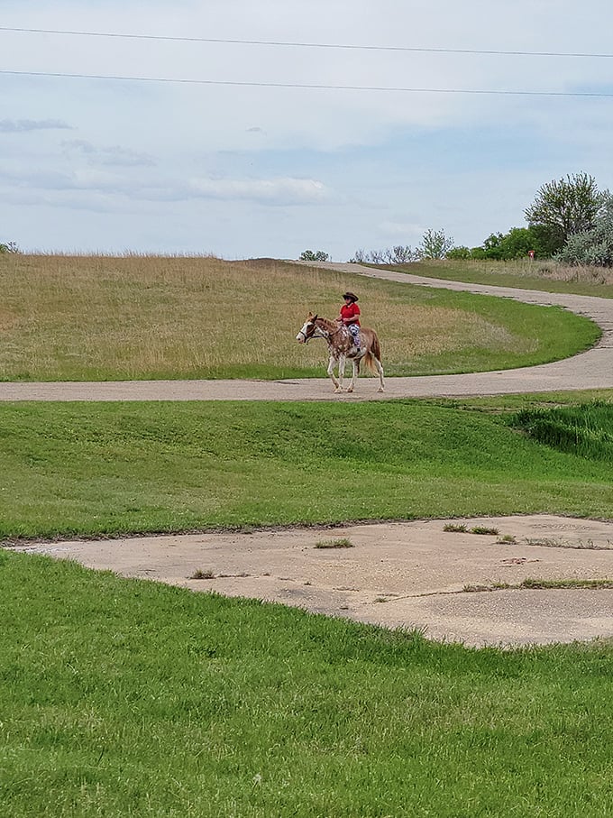 Giddy-up and go: Horseback riding trails offer a chance to explore the park like pioneers did&mdash;just with better snacks and fewer dysentery worries.