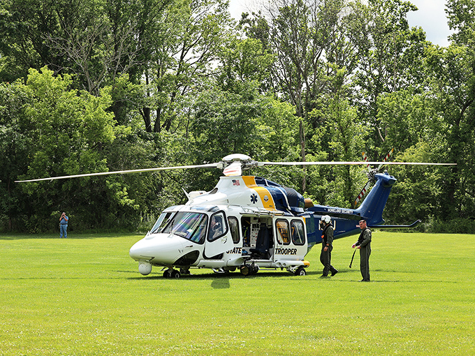 Even emergency helicopters choose Clinton for their landing spots&mdash;though most visitors prefer arriving by car for longer stays.