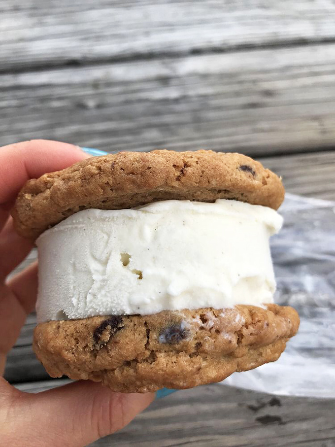 The ice cream sandwich&mdash;mankind's brilliant realization that cookies are just vehicles for delivering more ice cream to your face.
