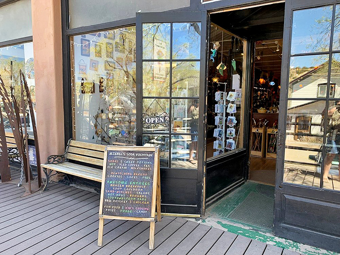 This storefront's chalkboard menu of delights is the adult version of a treasure map. X marks the spot where your diet plans surrender.