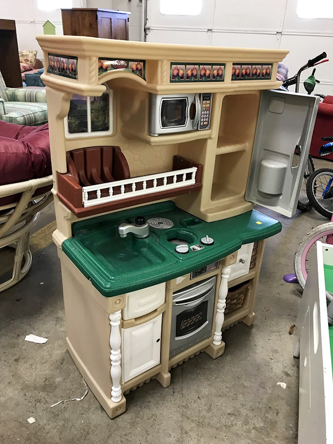 Not just a play kitchen&mdash;it's a portal to childhood imagination that survived one family's adventures and is ready for yours.