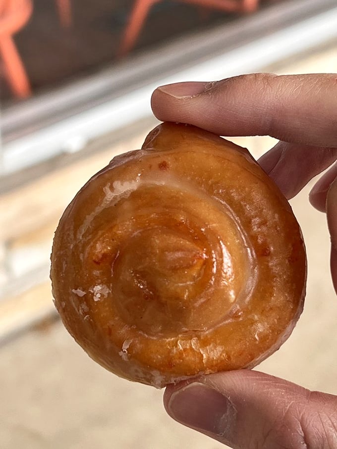 The mini orange roll &ndash; proof that good things come in small packages, especially when that package involves citrus and frosting.