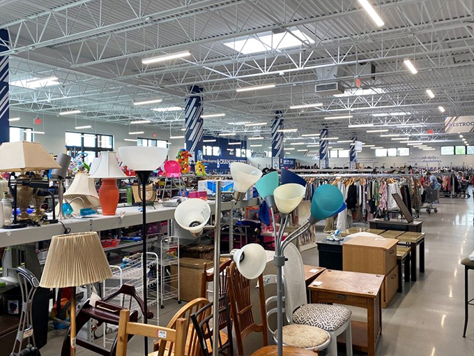 The expansive floor plan reveals the true scale of this treasure trove. You'll need a strategy&mdash;and comfortable shoes&mdash;to conquer it all.