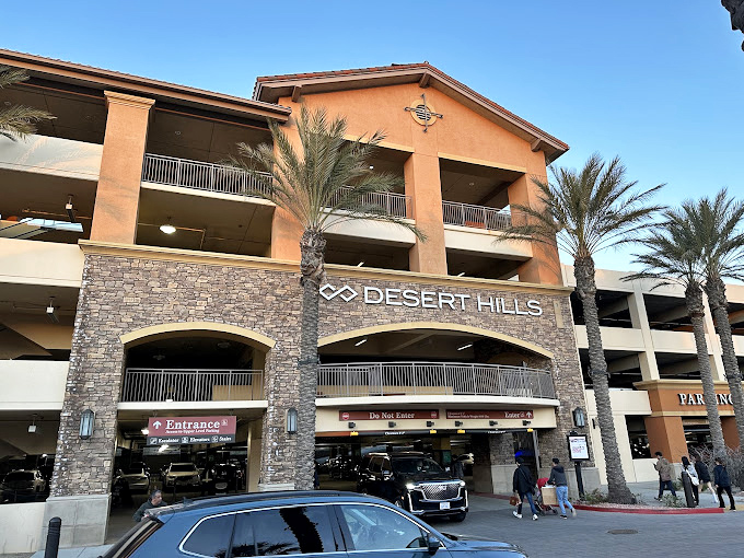 The multi-level parking structure might be the least glamorous photo, but finding your car after a shopping marathon is priceless.