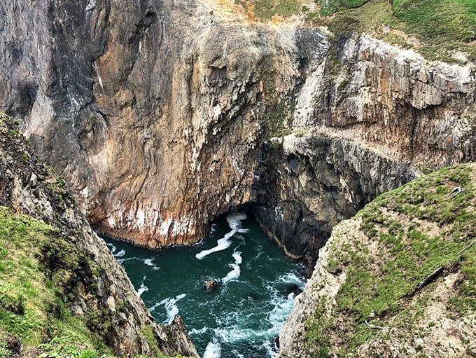 Nature's sculpture garden: sea caves and rock formations create dramatic backdrops for your coastal wanderings.