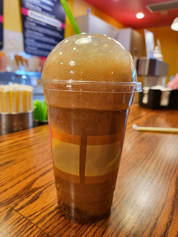 The root beer float: where carbonation meets creaminess in a dance as timeless as Fred and Ginger, but significantly more refreshing.