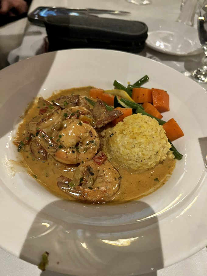 Shrimp and grits: where the ocean meets the earth in a creamy, savory liaison that makes you understand why Southerners keep this dish close to their hearts.