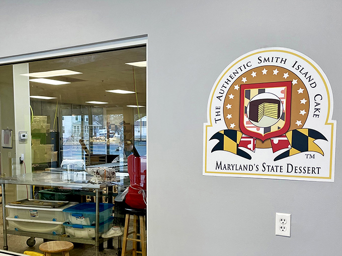 The emblem says it all: "Maryland's State Dessert." Not all states have official desserts, but Maryland chose wisely, like Indiana Jones.