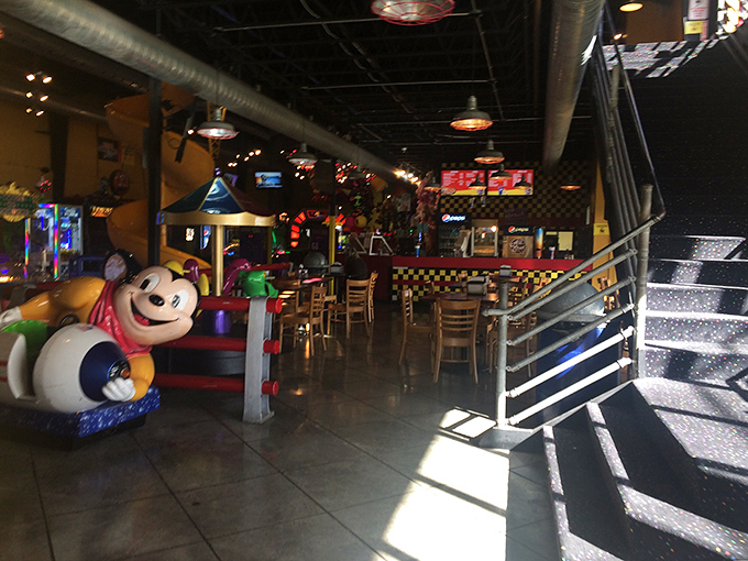 Where racing legends refuel with pizza and burgers before heading back to the track for "just one more race."