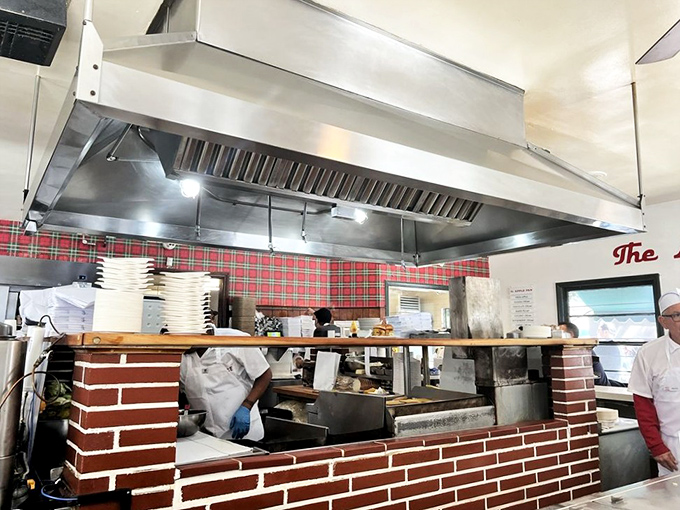 Behind the brick counter, culinary history is made daily by staff who move with the precision of Swiss watchmakers, but with better lunch breaks.
