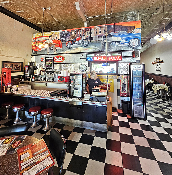 Where burger magic happens. These aren't just cooks&mdash;they're artists whose medium happens to be beef and buns.