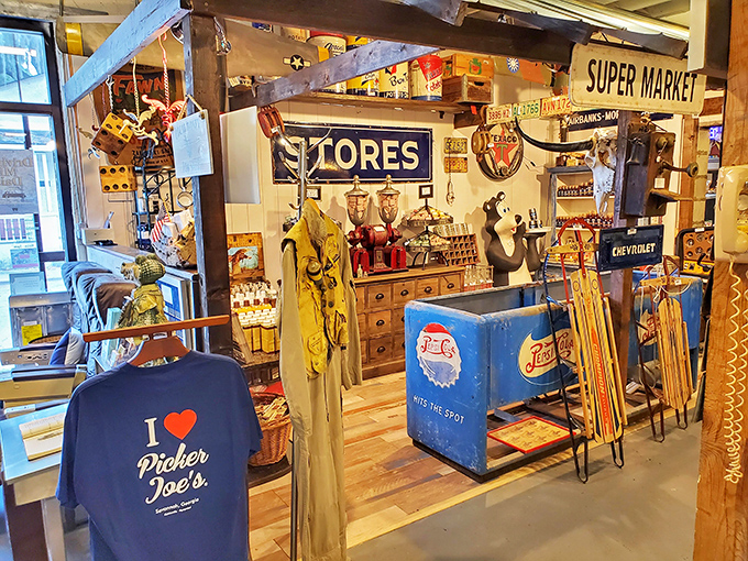 "I ❤️ Picker Joe's" isn't just a t-shirt slogan&mdash;it's the inevitable result of spending an afternoon among these nostalgic treasures.
