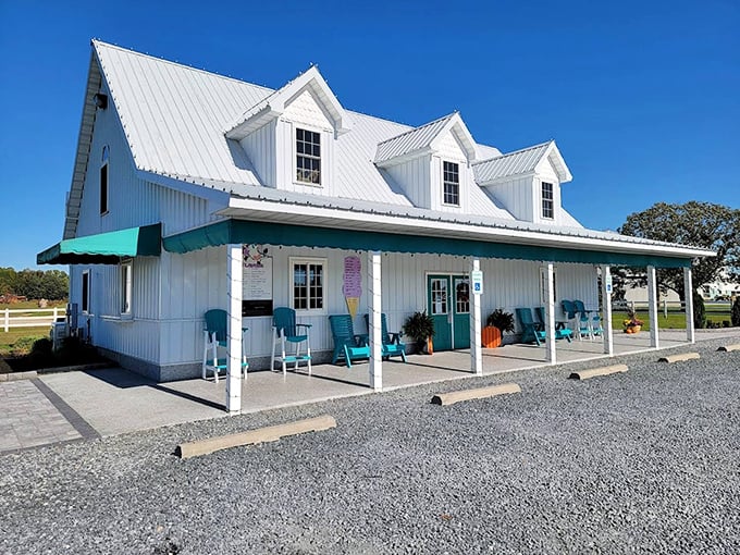 Farm-fresh ice cream heaven in a picture-perfect white farmhouse. Vanderwende's treats are worth every mile of the drive.
