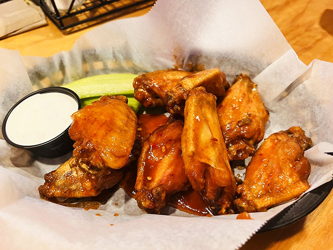 These wings aren't trying to be fancy &ndash; they're just doing what great wings do: making your fingers sticky and your taste buds deliriously happy.