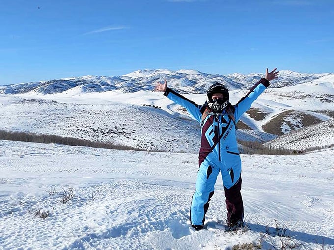 Winter in Elko transforms the landscape into a snow-covered playground where outdoor enthusiasts find joy without the premium prices of famous ski resorts.