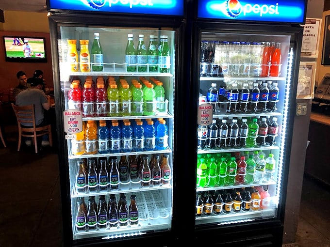 The beverage cooler &ndash; because even sandwich royalty needs proper hydration to rule your taste kingdom.