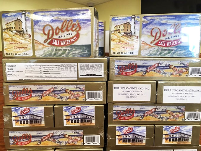 These aren't just boxes of saltwater taffy &ndash; they're vacation souvenirs that taste like summer. The perfect gift for those poor souls back home.