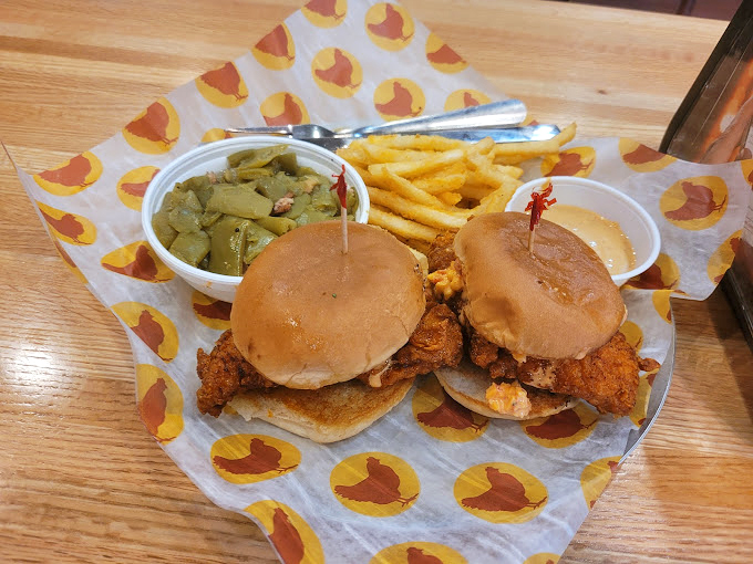 Those aren't just chicken sliders&mdash;they're handheld happiness, perfectly portioned for those who believe great things come in small packages (with a side of fries, naturally).