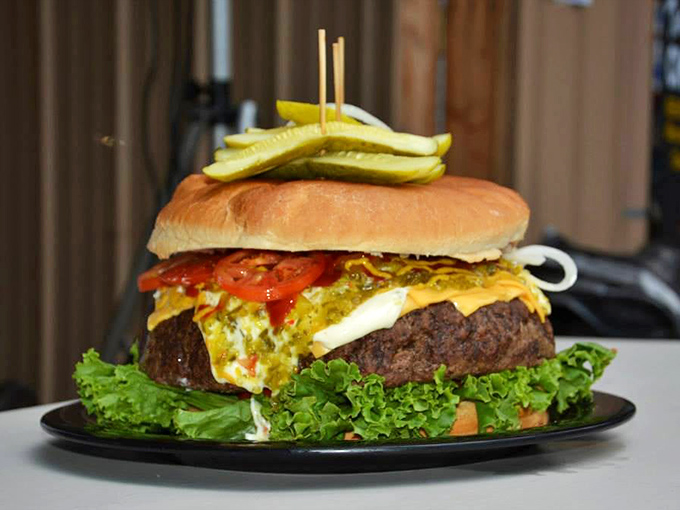 This isn't just a burger&mdash;it's an edible skyscraper where each floor offers new flavor combinations and structural engineering marvels.