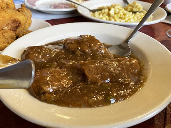 Country-style steak swimming in gravy isn't diet food&mdash;it's soul food, the kind that makes you forget your troubles for at least one perfect meal.