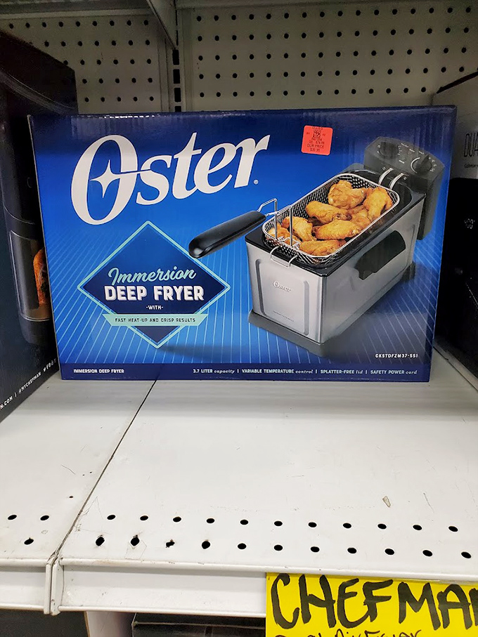 The Oster deep fryer: Because sometimes air frying just doesn't deliver that authentic state fair experience we all secretly crave.