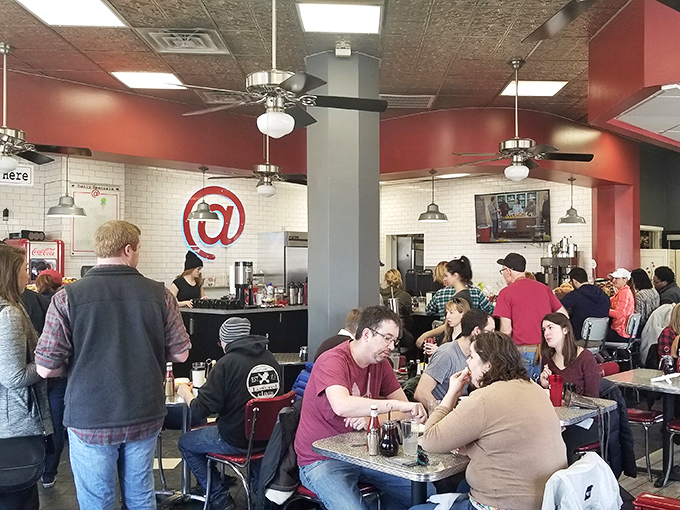 Where strangers become friends over shared maple syrup and coffee refills. The weekend buzz of conversation is the secret ingredient in every dish.