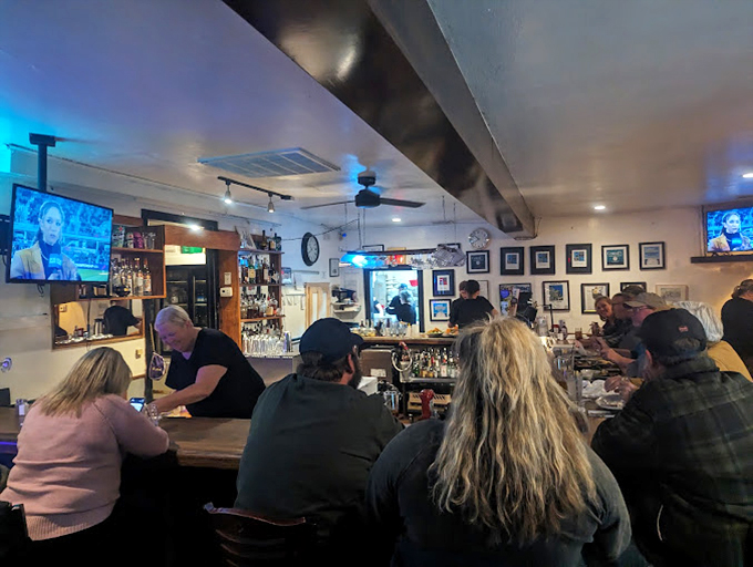 The packed bar on a typical evening proves that Glass Lounge isn't just a restaurant &ndash; it's a Harrisburg institution where stories are shared.