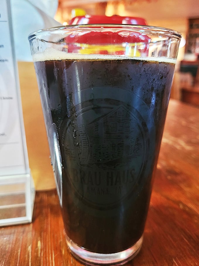 The embossed logo on the glass isn't just branding&mdash;it's a promise. Each sip of this dark elixir is a reminder that greatness can come from simple ingredients.