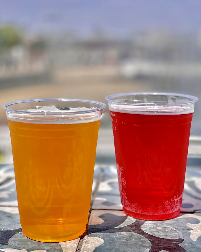 Cold craft beers with a waterfront view &ndash; nature's perfect pairing. One sip and you'll understand why San Diegans are always so annoyingly happy.