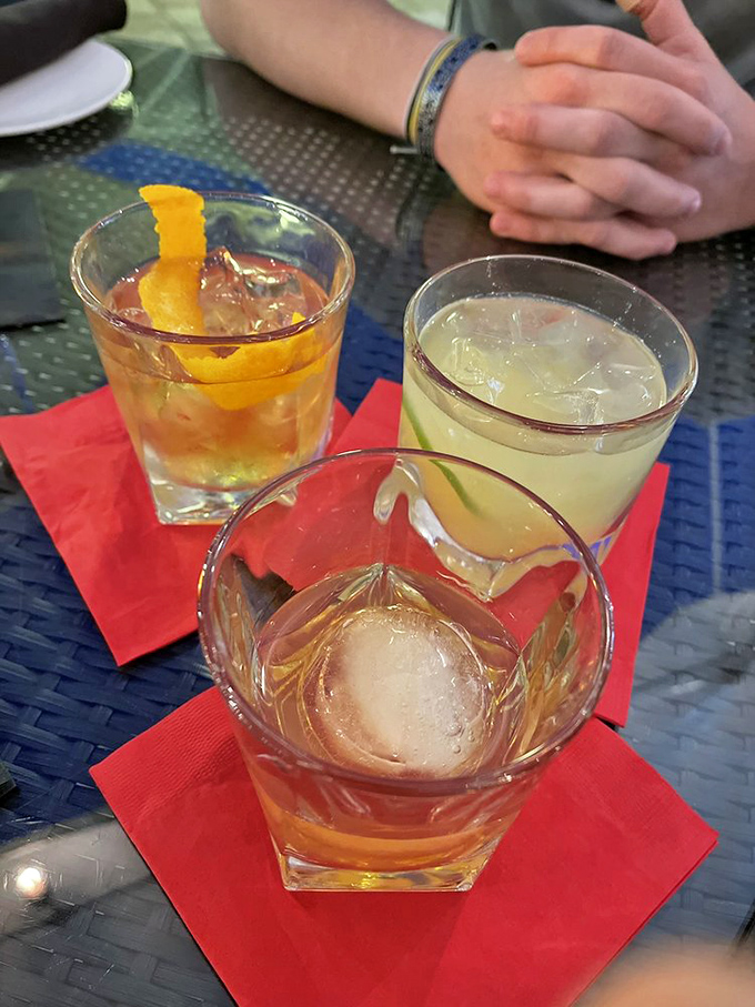 The holy trinity of craft cocktails&mdash;each glass a different personality, like meeting three fascinating strangers at a dinner party.