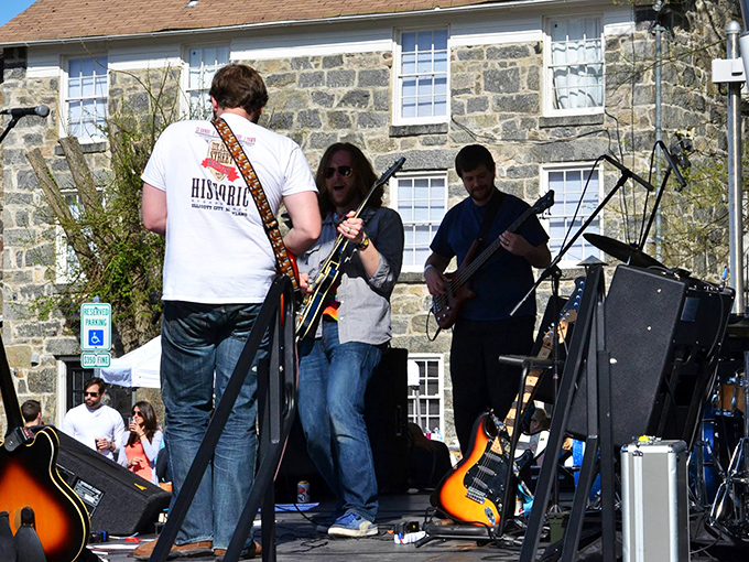 Live music against a backdrop of centuries-old stone&mdash;Ellicott City's soundtrack is performed by local talent and appreciated by all generations.