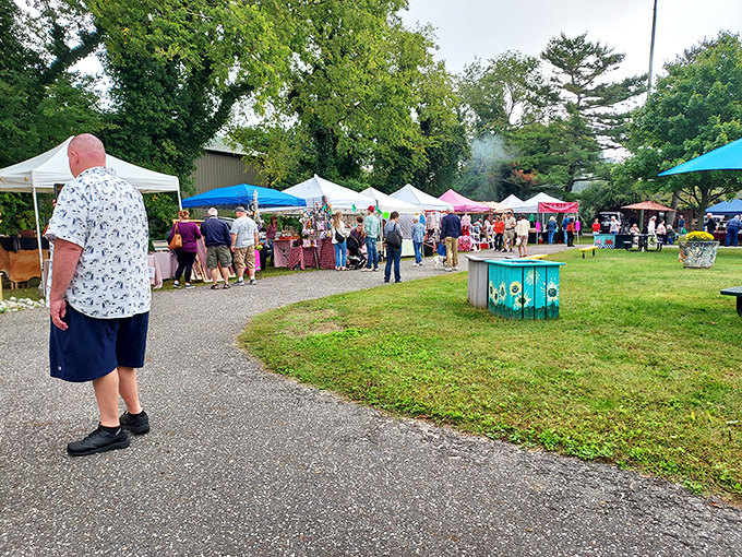Farmers markets in Cape May aren't just shopping&mdash;they're social events where the tomatoes are celebrities and everyone's discussing their cooking plans.