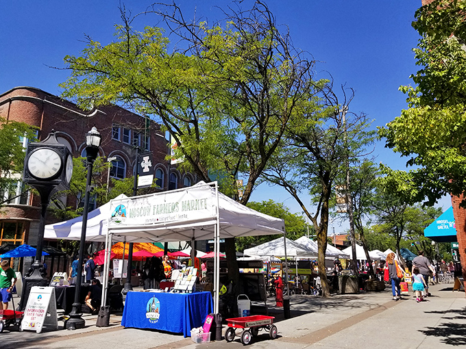 Moscow's Farmers Market transforms downtown into a celebration of local bounty. Farm-to-table isn't a trend here&mdash;it's just what happens when farmers live next door.