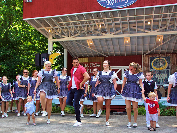 Local dancers perform with the kind of wholesome enthusiasm that makes you remember why small-town festivals are American treasures.