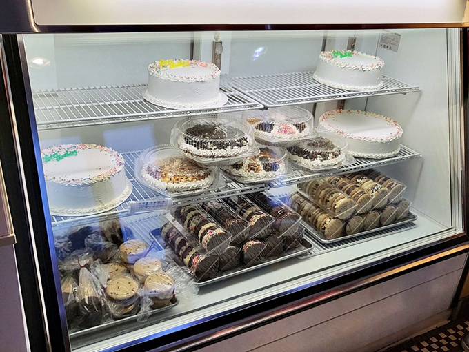Beyond ice cream, Steve's showcases a tempting array of cakes and cookies&mdash;because sometimes you need your dessert to multitask.
