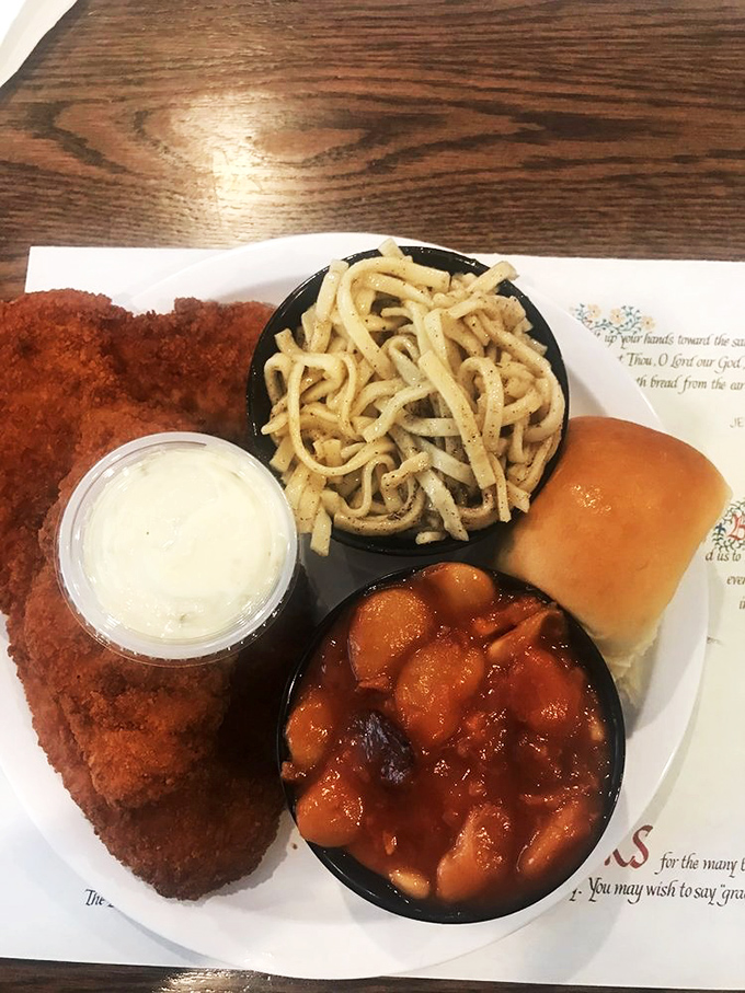 The outdoor seating area offers a moment of respite after a hearty meal&mdash;a place to contemplate the meaning of "too full" while watching the world go by.