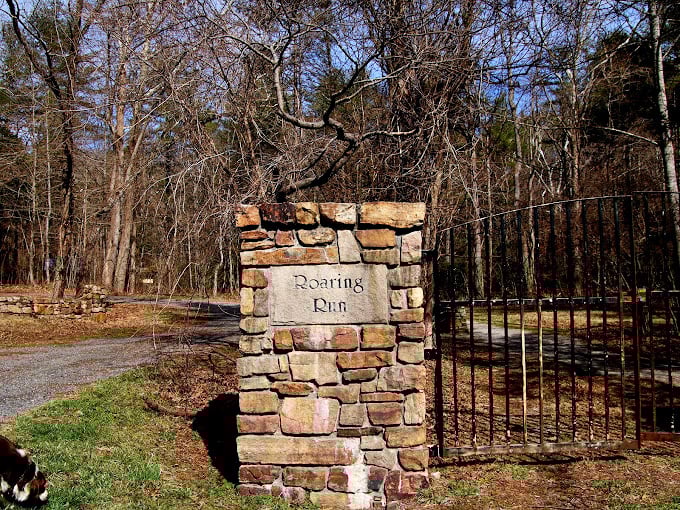 Every magical place needs a proper entrance. This stone gateway stands sentinel between ordinary life and extraordinary exploration.