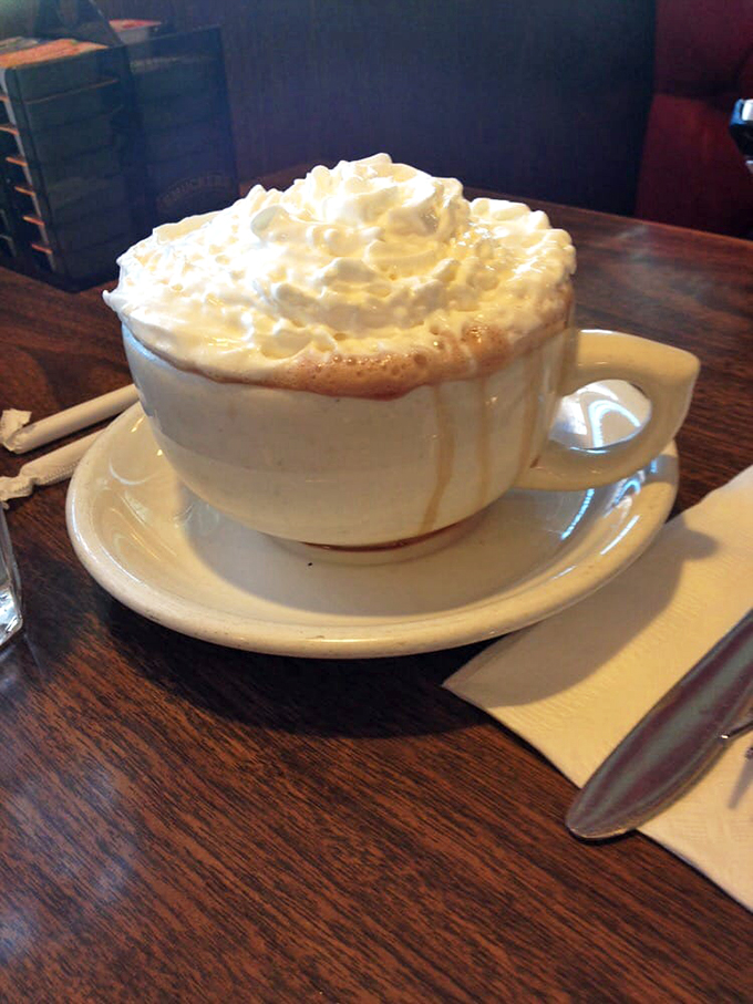 Hot chocolate that doesn't just warm your hands&mdash;it's wearing a cloud hat and practically daring you not to smile.