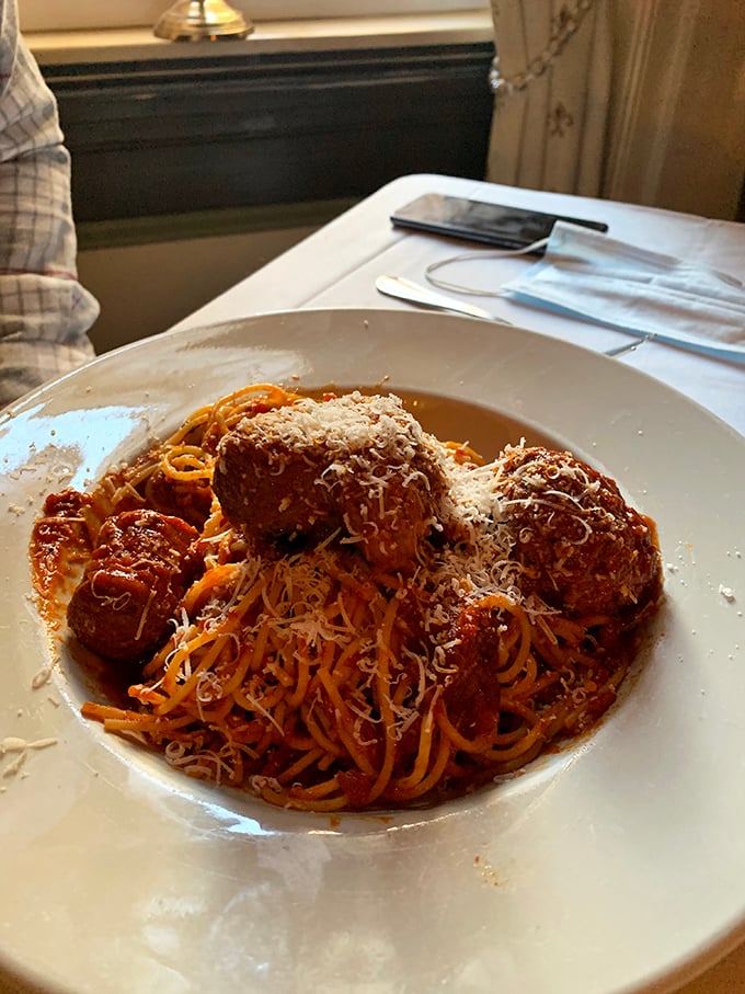 Spaghetti and meatballs &ndash; the ultimate Italian-American love story. Those perfectly spherical ambassadors of flavor deserve their own passport.