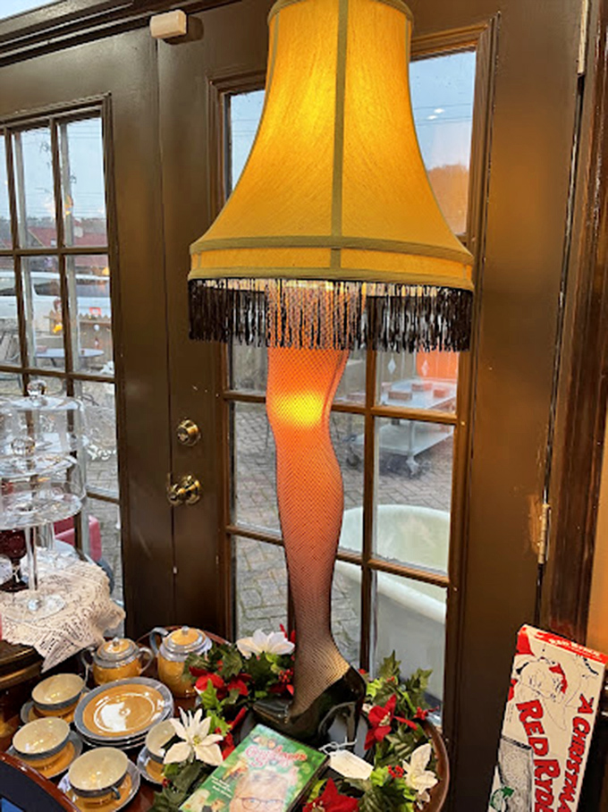 The leg lamp that launched a thousand smiles. A Christmas Story comes to life year-round in this corner of nostalgic movie magic.