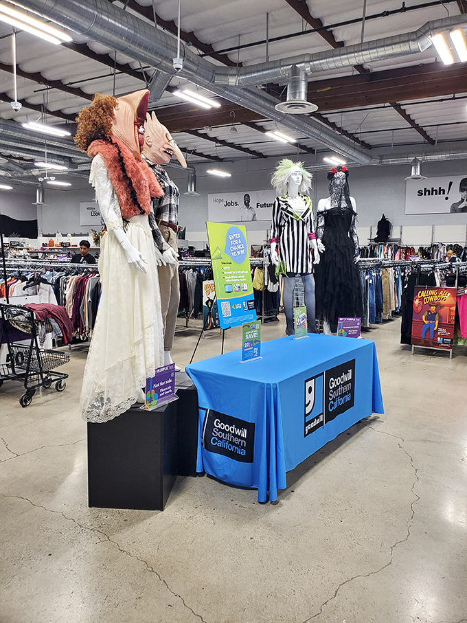 Halloween headquarters with year-round costume potential. Beetlejuice, Beetlejuice, Beetlejuice&mdash;and other characters await their next adventure.